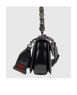 Gucci Bamboo Small Handbag - Black