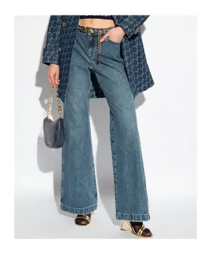 Michael Kors Belted Flare Jeans