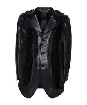 Comme Des Garçons Long-sleeved Casual Jacket