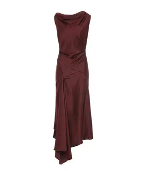 Asymmetric Midi Cocktail Dresses
