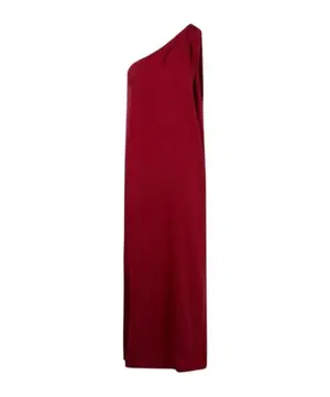 P.a.r.o.s.h One-shoulder Draped Maxi Dress