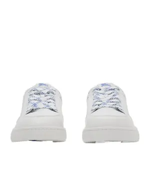Burberry Logo Perforated Lace-up Sneakers