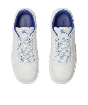 Burberry Logo Perforated Lace-up Sneakers
