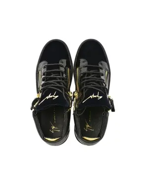 GIUSEPPE ZANOTTI Splicing Platform Sole Casual Sneakers