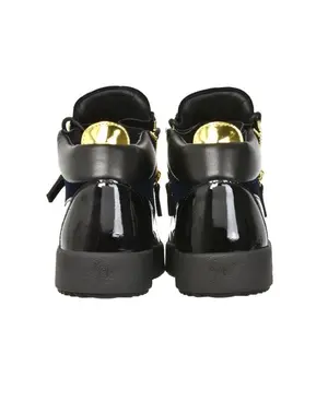 GIUSEPPE ZANOTTI Splicing Platform Sole Casual Sneakers