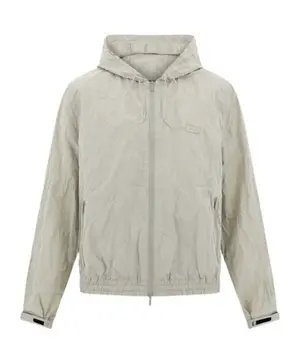 FERRAGAMO Hooded Windbreaker Jacket
