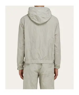 FERRAGAMO Hooded Windbreaker Jacket