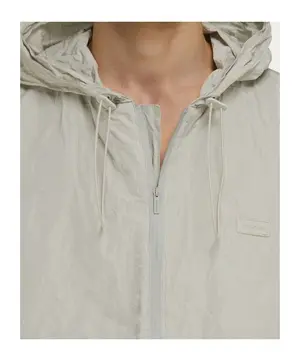 FERRAGAMO Hooded Windbreaker Jacket