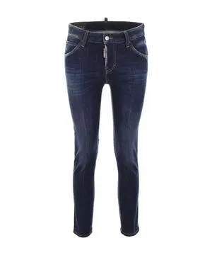 Dsquared2 Skinny Logo Detail Jeans