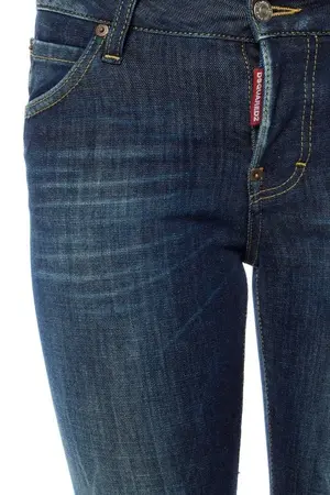 Dsquared2 Skinny Logo Detail Jeans