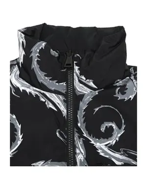 Versace Quilted Reversible Vest