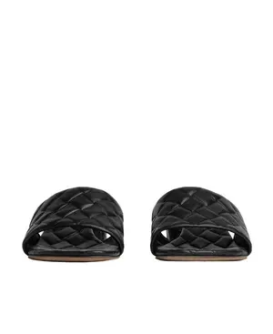 Bottega Veneta Amy Slip-on Mules - Black