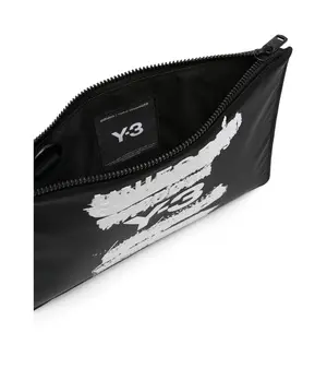 Y3 Graphic Printed Pouch