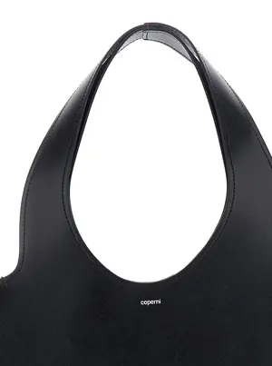 Coperni Heart Shaped Shoulder Bag - Black