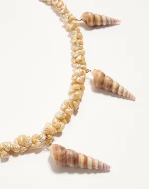 Valentino Garavani Jardin Aquatique Shell Necklace