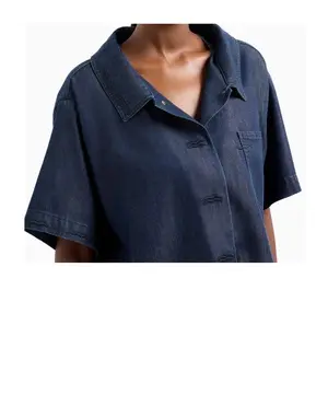 Giorgio Armani Lyocell Short-sleeved Shirt