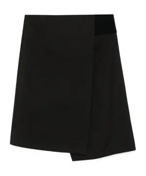 Alaïa Touch-strap Wrap Midi Skirt