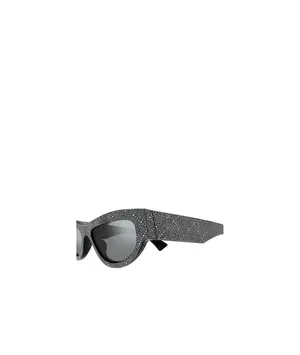 Gucci Crystal-studded Cat-eye Sunglasses