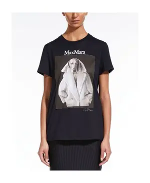 Max Mara Graphic Printed Crewneck T-shirt