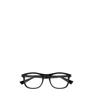 Saint Laurent Rectangle Frame Eyeglasses - Black