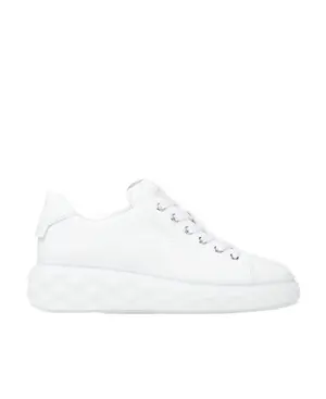 JIMMY CHOO Diamond Light Maxi/f Sneakers - White