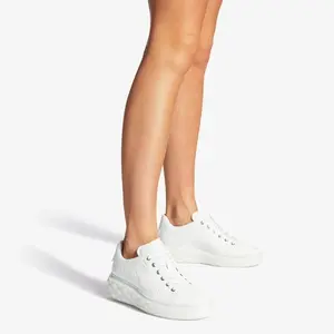 JIMMY CHOO Diamond Light Maxi/f Sneakers - White