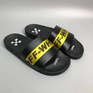 Off-White Industrial Logo Slides