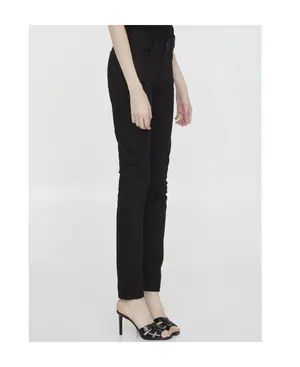 Celine Neo Skinny Jeans In Pure Wash Denim