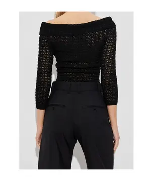 Isabel Marant Étoile Off-shoulder Knitted Top