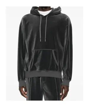 TOM FORD Velour Hoodie - Black