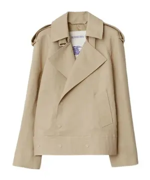Burberry Double-breasted Trench Jacket - No