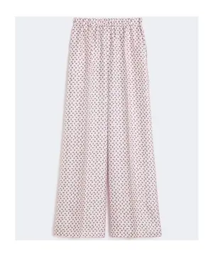 Max Mara Vischio All-over Printed Trousers - Multicolor