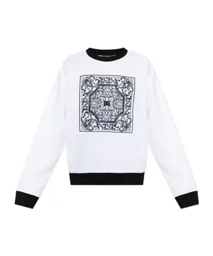Dolce & Gabbana Majolica Pattern Crewneck Jumper