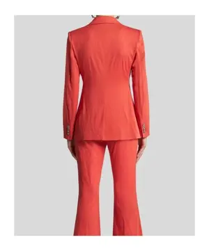 Etro Single-breasted Tailored Blazer - Red