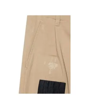 Dsquared2 Patchwork Distressed Tailored Trousers