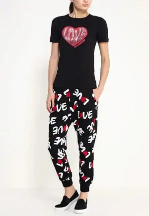 Moschino Detailed Sweatpants