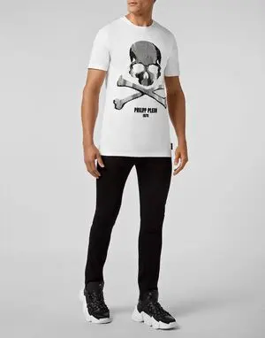 Philipp Plein Logo Details T-shirt - White