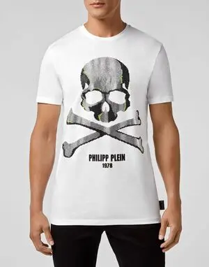 Philipp Plein Logo Details T-shirt - White