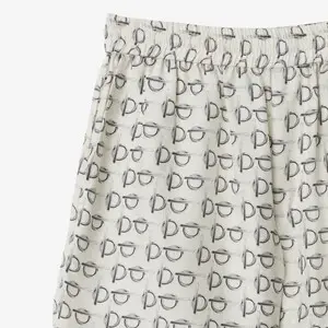 Burberry Drawstring All-over Printed Shorts