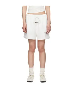 Fear Of God Drawstring Waist Shorts - White
