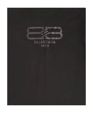 Balenciaga Bb Paris Medium Fit T-shirt