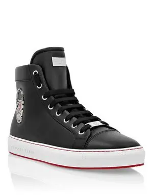Philipp Plein High-top Sneakers With Logo Detail