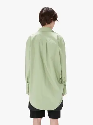 J.W.ANDERSON Jw Anderson Collared Button-up Shirt - Green