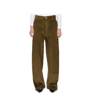 Ami Wide-leg Corduroy Trousers