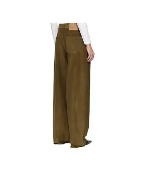 Ami Wide-leg Corduroy Trousers