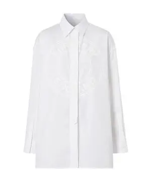 Burberry Logo-print Oxford Shirt
