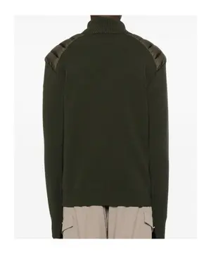 Moncler High Neck Zip-up Cardigan
