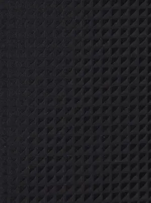 Emporio Armani All-over Checked Motif Tie - Black