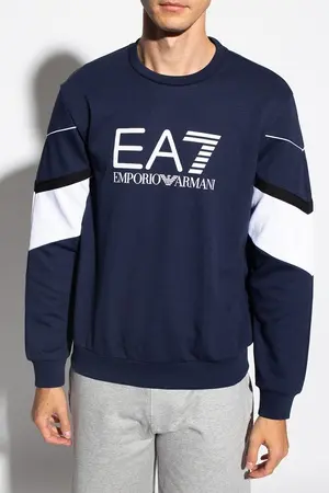 EA7 Logo-print Sweatshirt