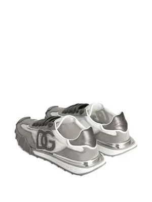 Dolce & Gabbana Dg Logo Embellished Sneakers - Gray